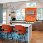 kitchen 126 - Midcentury - Kitchen - Los Angeles - by Savvy Kitchens