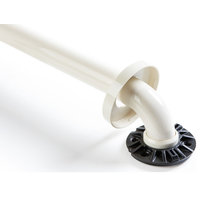 48 Inch Grab Bars in Gray, Non-slip Anti-microbial Grab Bars for the ...