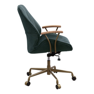 Hamilton Office Chair, Dark Green - Contemporary - Office Chairs - by ...
