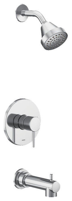 Moen Align M-Core 2-Series Tub/Shower Faucet, 1.75 GPM, 1-Function ...
