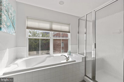 Giant walk in shower dilemma due to windows.