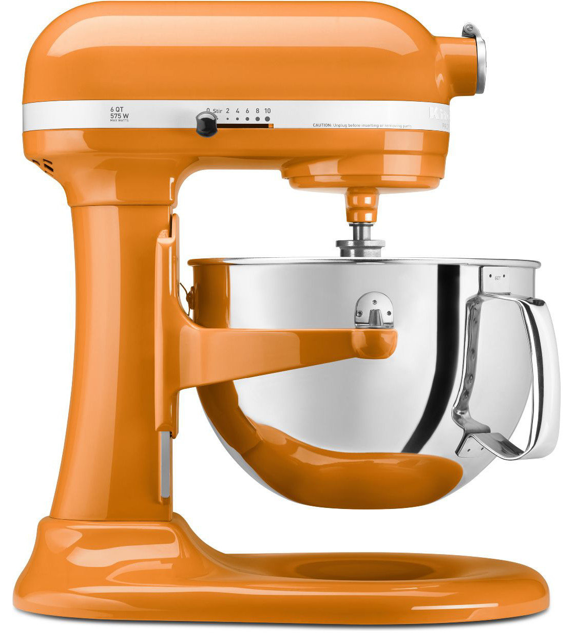 KitchenAid KP26M1XTG Professional 600 Tangerine Bowl Lift Stand Mixer ...