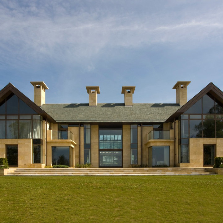 75 Beautiful Two-storey Glass Exterior Ideas & Designs - November 2025 ...