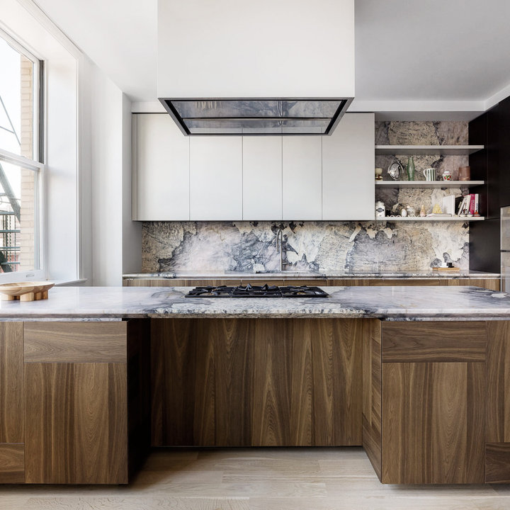 75 Beautiful Kitchen with Green Benchtop Ideas & Designs - December ...