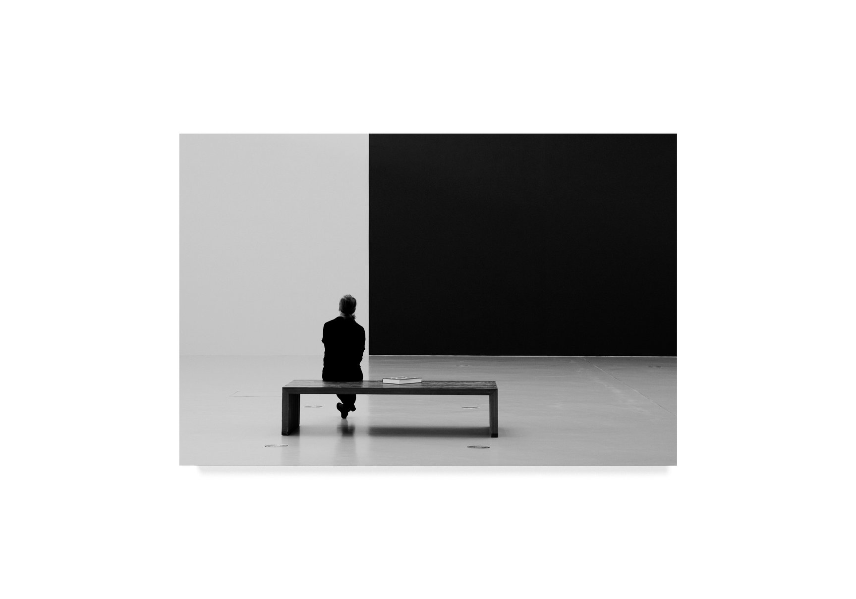 Inge Schuster 'Black And White I' Canvas Art, 47"x30" - Contemporary ...