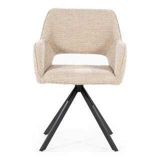 Cut-Out Quadrupod Dining Chair, Eleonora Fabio - Transitional - Dining ...