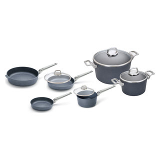 Woll Diamond Lite Pro Cast Aluminum Induction Ready 10 Piece Set ...