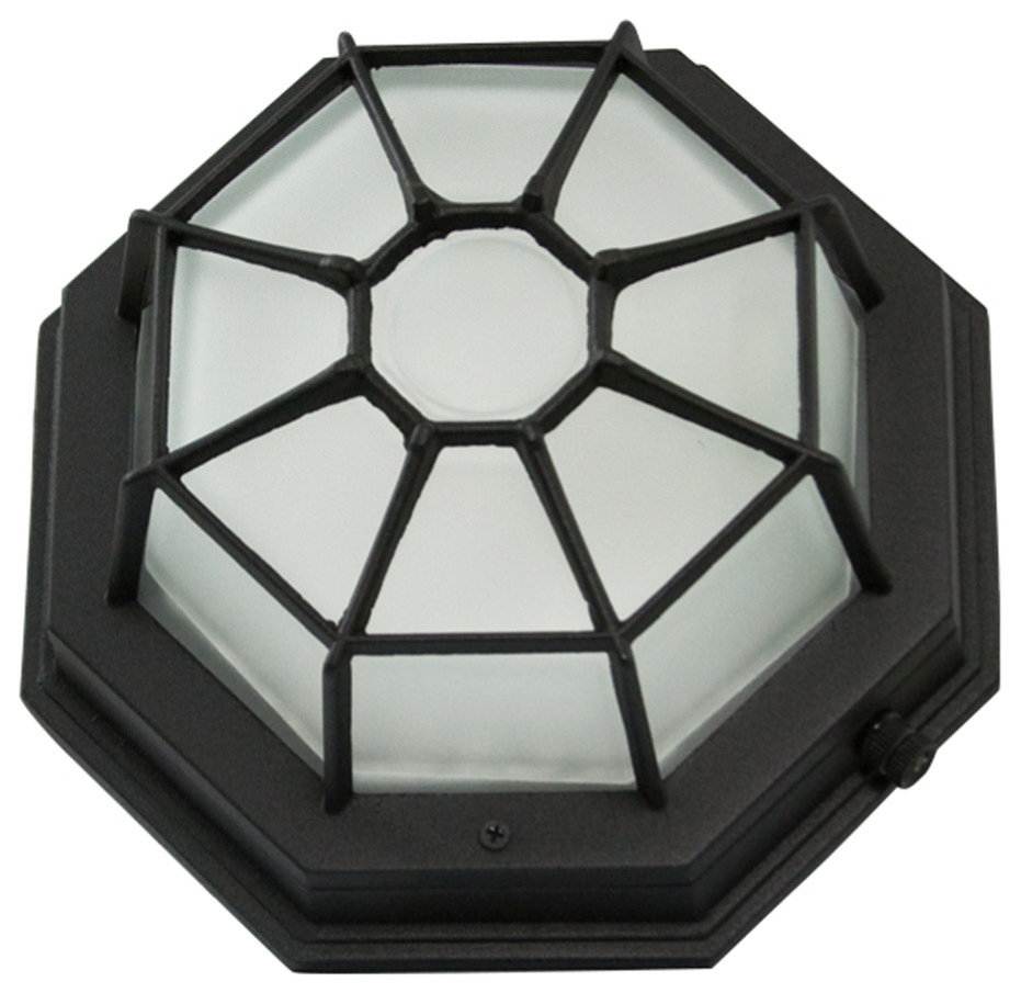 EL-109L Exterior Ceiling Mount Fixture - Beach Style - Flush-mount ...