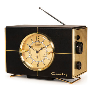 Lewis Retro Radio, Black - Home Electronics - by Crosley | Houzz