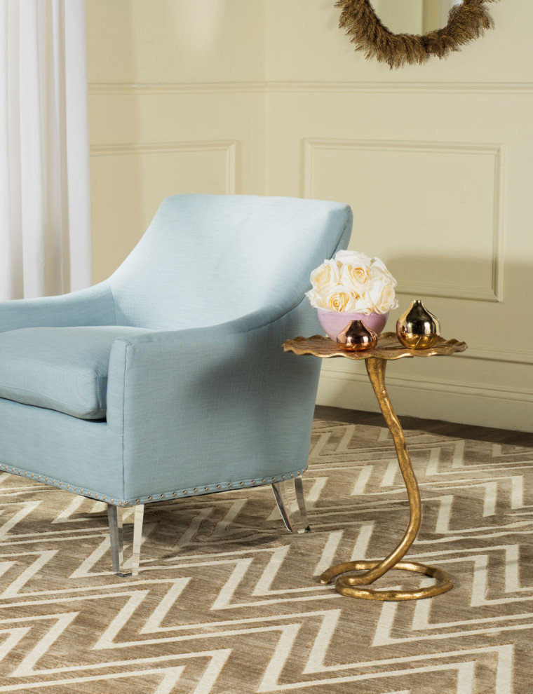 Frances Side Table Gold - Contemporary - Side Tables And End Tables ...