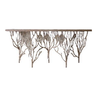 Ambella Home Collection Forest Console Table - Rustic - Console Tables ...
