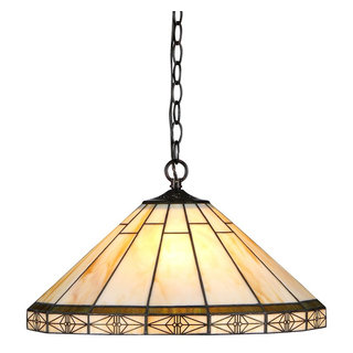 Belle 2-Light Mission Ceiling Pendent - Craftsman - Pendant Lighting ...