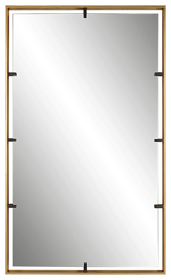 Uttermost Egon Gold Wall Mirror, 9754 - Contemporary - Wall Mirrors ...