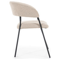 Upholstered Modern Dining Chair, Eleonora Luka - Transitional - Dining ...