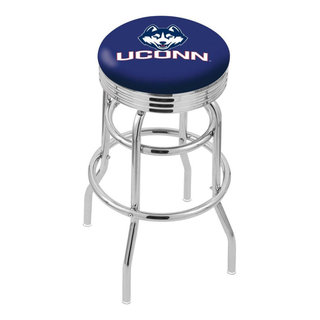 Holland L7C3C Connecticut 25" Double-Ring Counter Stool - Chrome ...