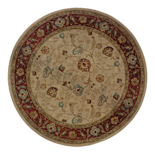 Oriental Weavers Sphinx Genesis Traditional Beige Rug, 8' RND ...