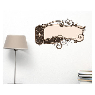 Scroll Ornate Vinyl Wall Decal ScrollOrnateUScolor010, 18 in ...
