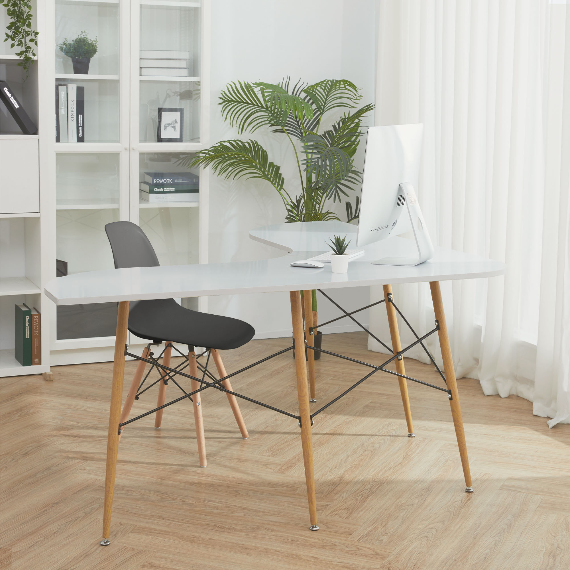 Roberto Boomerang L Shaped Desk - Desks And Hutches - by TEAMSON US INC ...