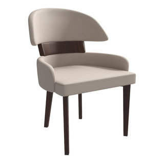 Ethos Collection Modern Wooden Dining Chair in Toupe - Modern - Dining ...