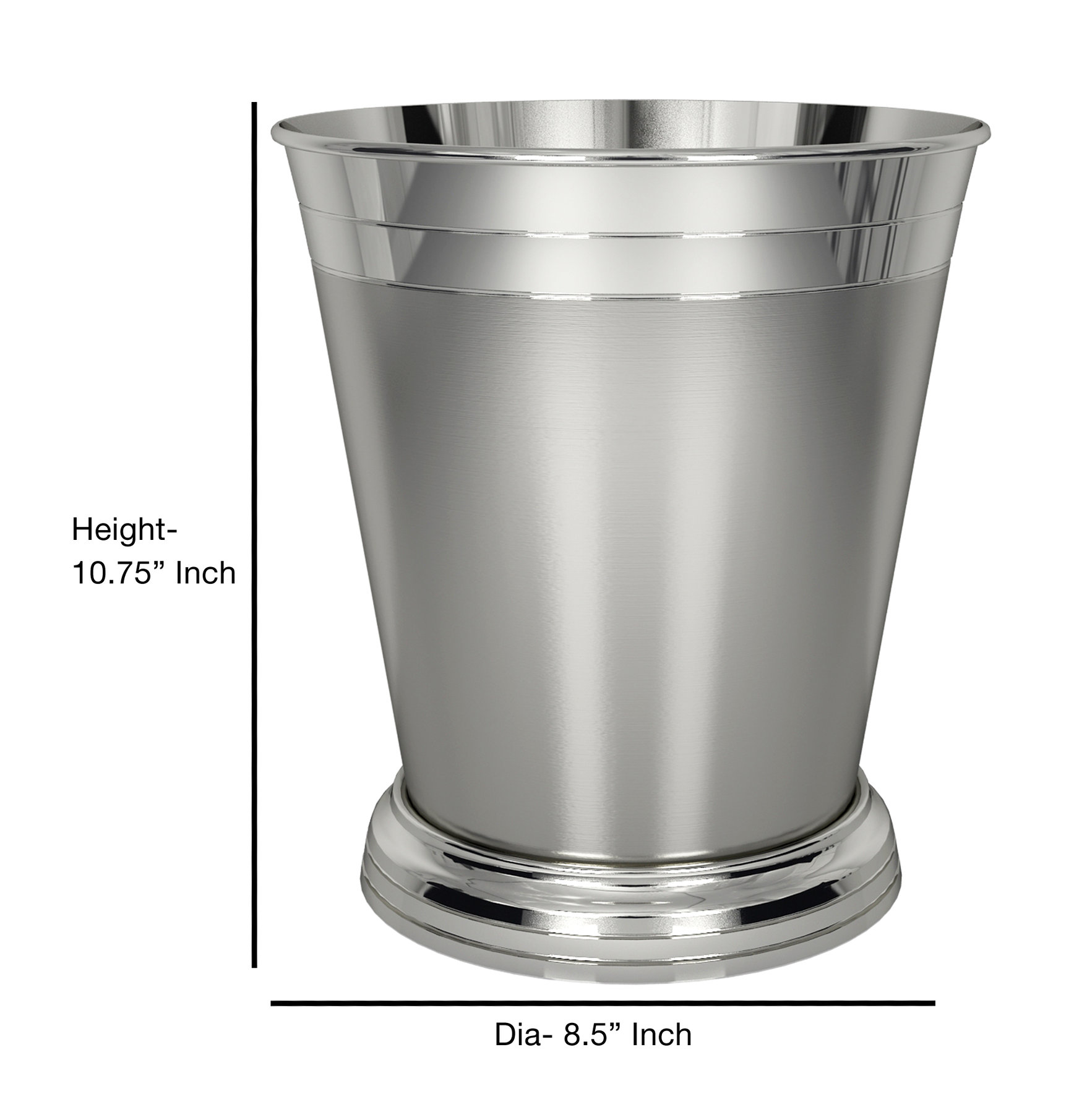 nu steel Lighthouse Wastebasket - Contemporary - Wastebaskets - by ...