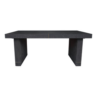 Grace Dining Table Black - Transitional - Dining Tables - by Pangea ...