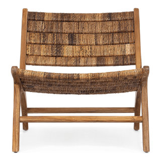 Woven Abaca Reclined Chair | dBodhi Caterpillar Beetle - Tropical ...