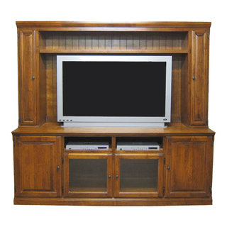 Traditional TV Stand, 80w X 30h X 21d - Transitional - Entertainment ...