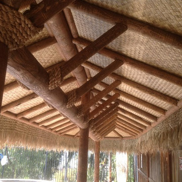 Lauhala Mat Ceiling - Photos & Ideas | Houzz