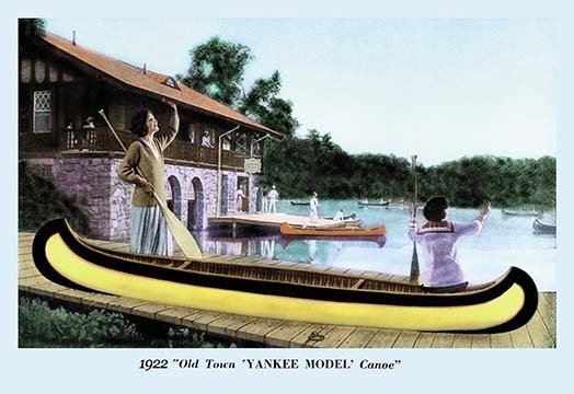 Yankee Model' Canoe, 20" x 30" - Traditional - Prints And Posters - by ...