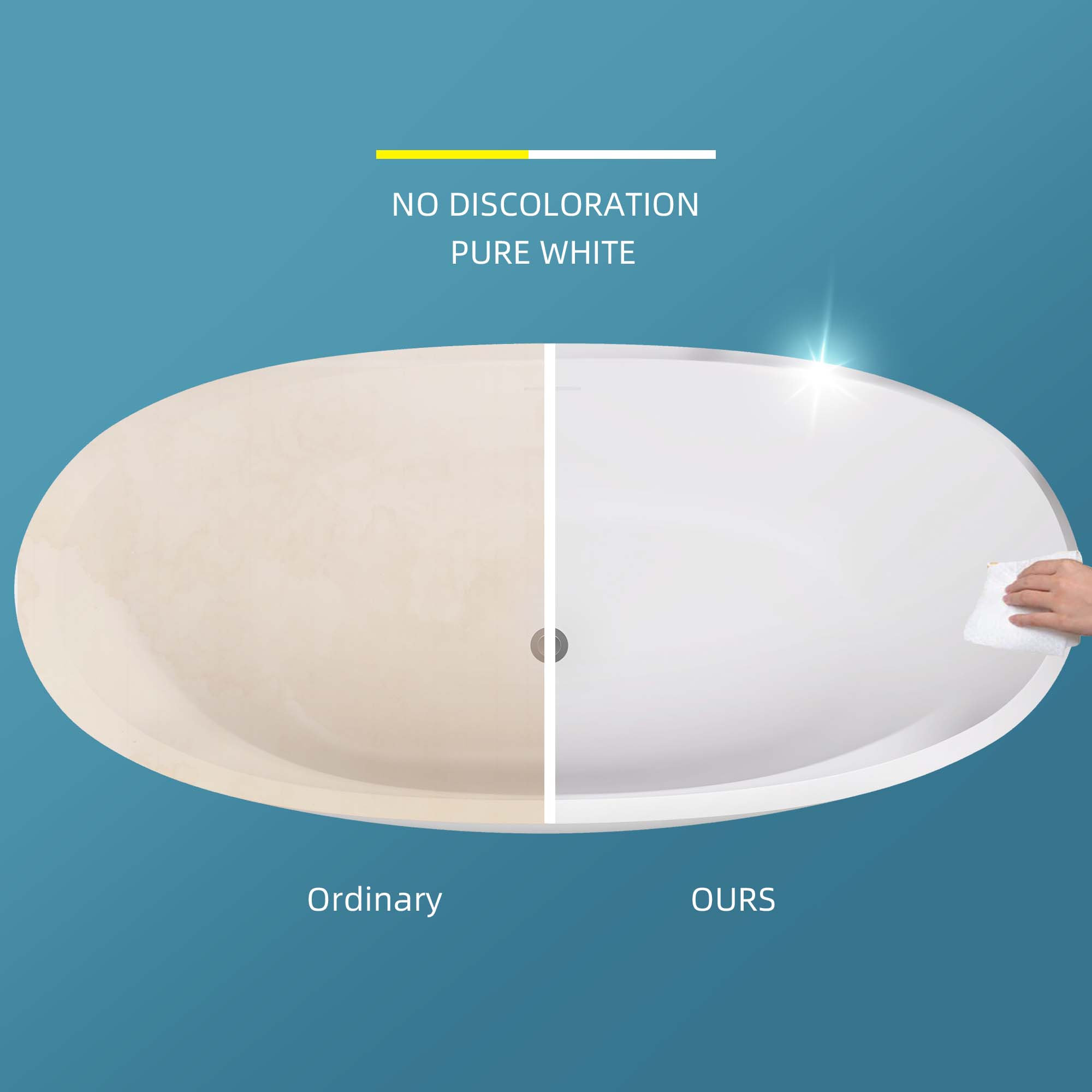 Acrylic Roll-Top Freestanding Flatbottom Soaking Bathtub - Contemporary ...