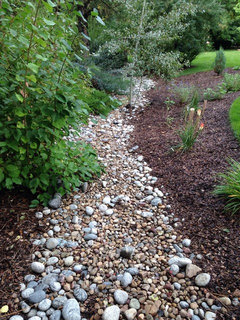 Building a dry stream