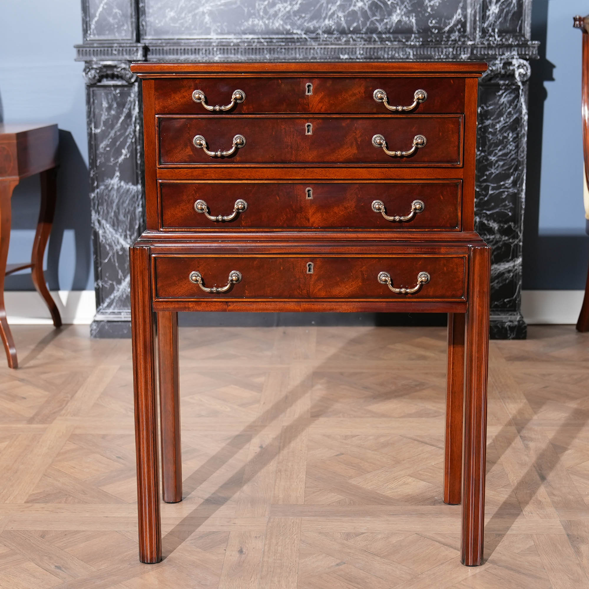 Mahogany Silver Chest - Traditional - Accent Chests And Cabinets - by ...