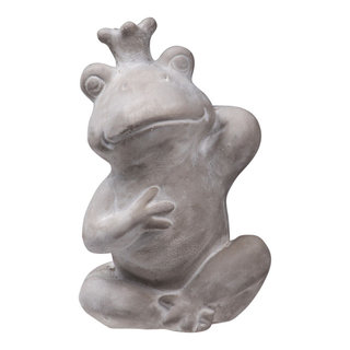 Cement Statue Washed Gray - Eclectic - Garden Statues And Yard Art - by ...