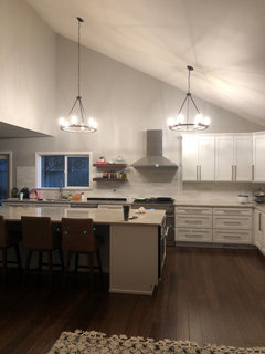 Kitchen Island--Two Different Ceiling Heights? | Houzz Forum