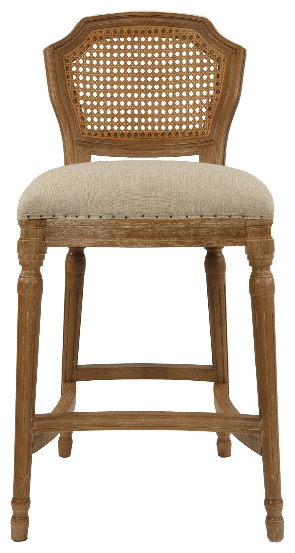 Wilbrandt Stationary Bar Stool - French Country - Bar Stools And ...