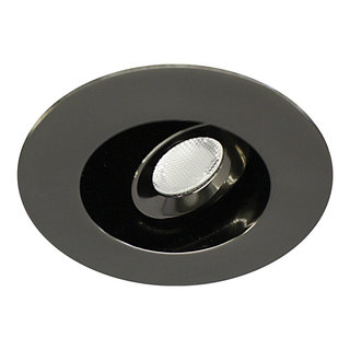 LEDme Miniature Round Recessed Adjustable Task-Light 3000K Soft White ...