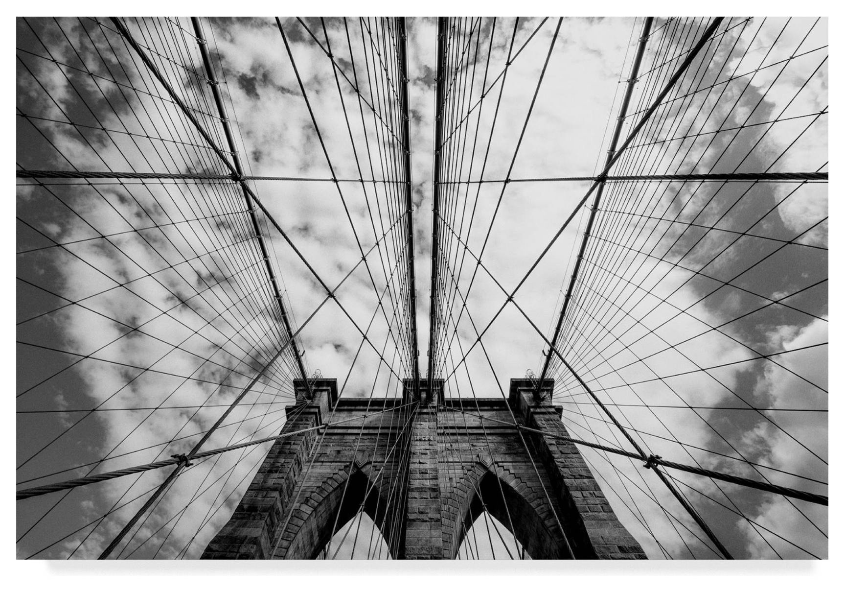 Susumu Nihashi 'The Bridge' Canvas Art, 47"x30" - Contemporary - Prints And Posters - by ...