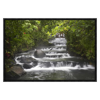 Tabacon River, 18"x12" - Rustic - Prints And Posters - by Global ...