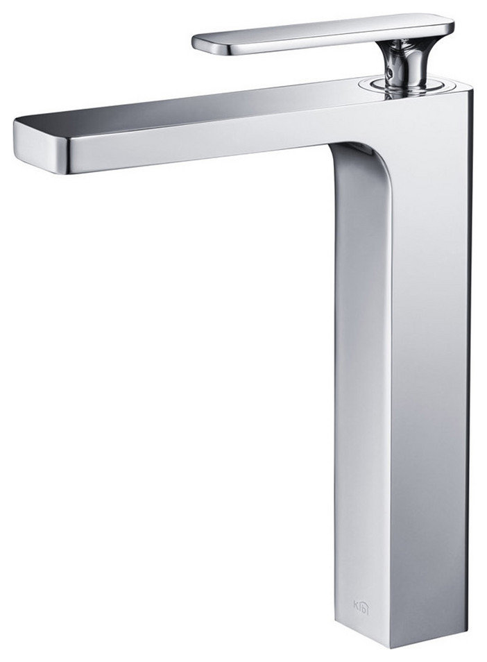 Infinity Single Handle Vessel Sink Faucet KBF1007, W/O Drain ...