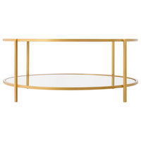 Alecsa 16"H x 36"W x 36"D Coffee Table - Contemporary - Coffee Tables ...