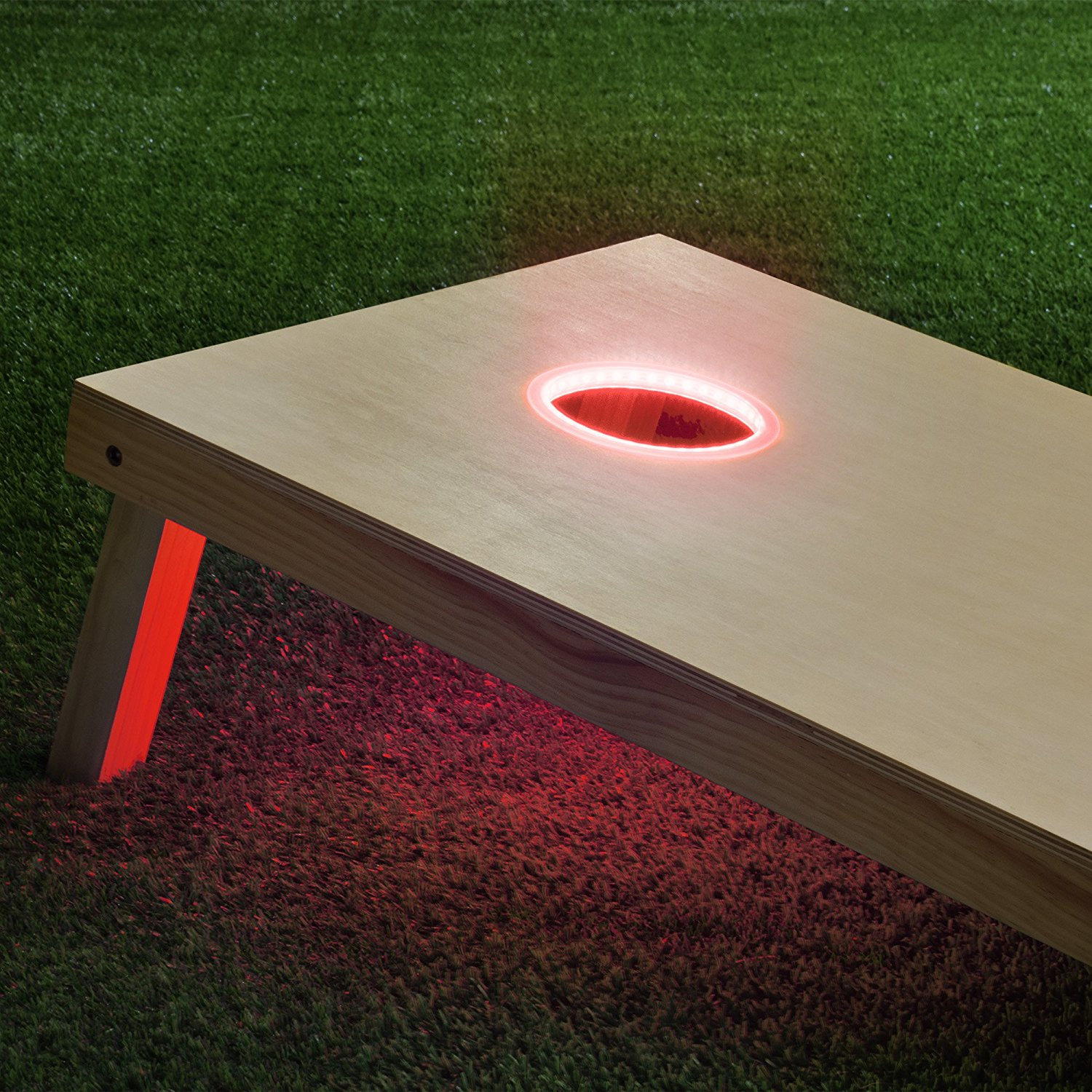 GoSports Cornhole Light Up LED Ring Kit - Compatible with All Cornhole ...