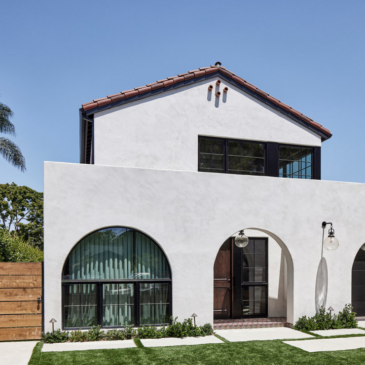 75 Most Popular 75 Beautiful Exterior with a Red Roof Ideas & Designs ...