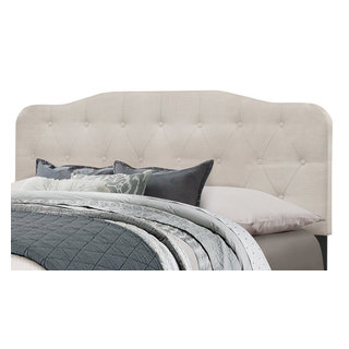 Hillsdale Nicole Full/Queen Upholstered Headboard With Frame, Full ...