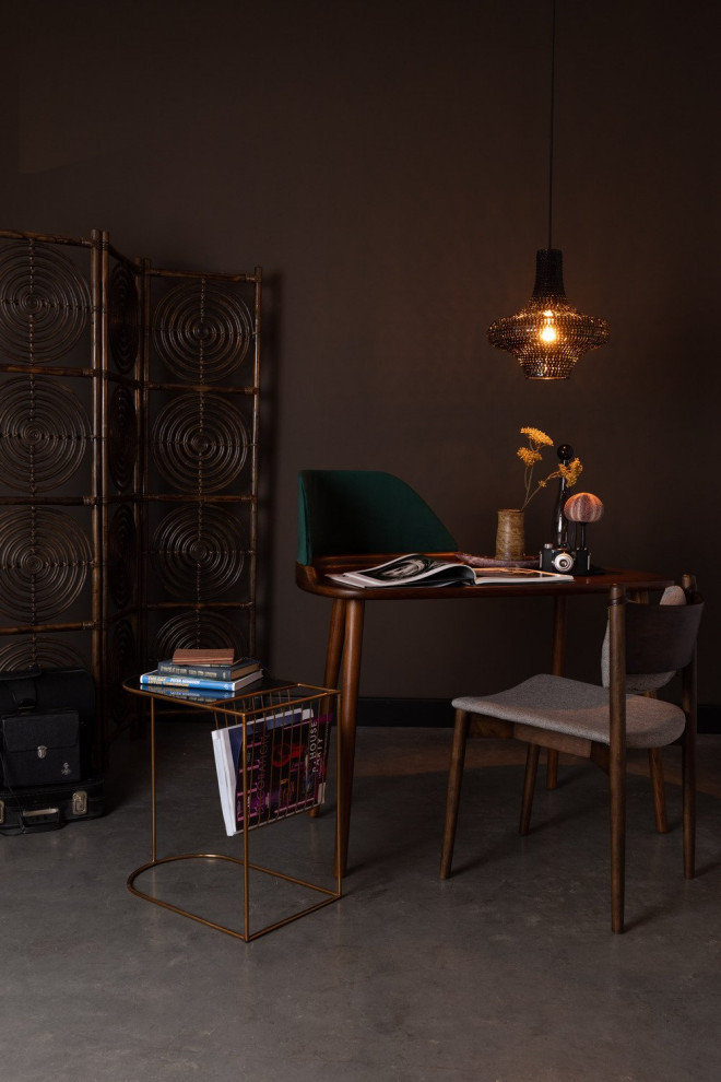 Mid-Century Modern Wooden Desk | Dutchbone Finn - Midcentury - Desks ...