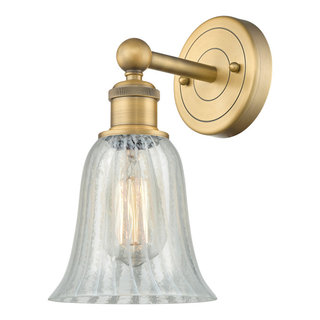 Edison Hanover 1-Light 6" Sconce, Brushed Brass Finish - Industrial ...