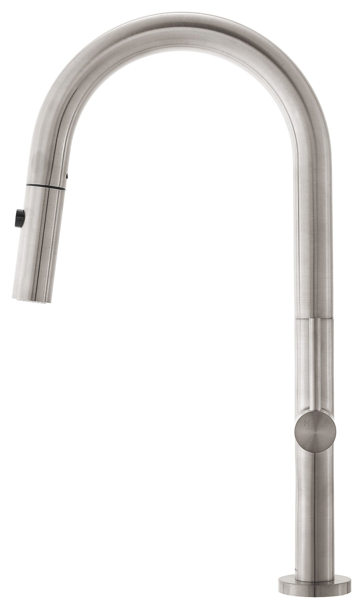 Chalet Single Handle, Pull-Down Kitchen Faucet in Brushed Nickel ...