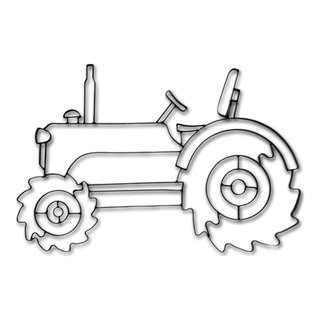 Metal Tractor Wall Decor and Sculpture - Contemporary - Metal Wall Art ...