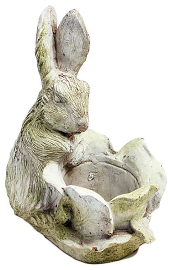 Cabbage Patch Rabbit, Garden Animals - Farmhouse - Garden Statues And ...