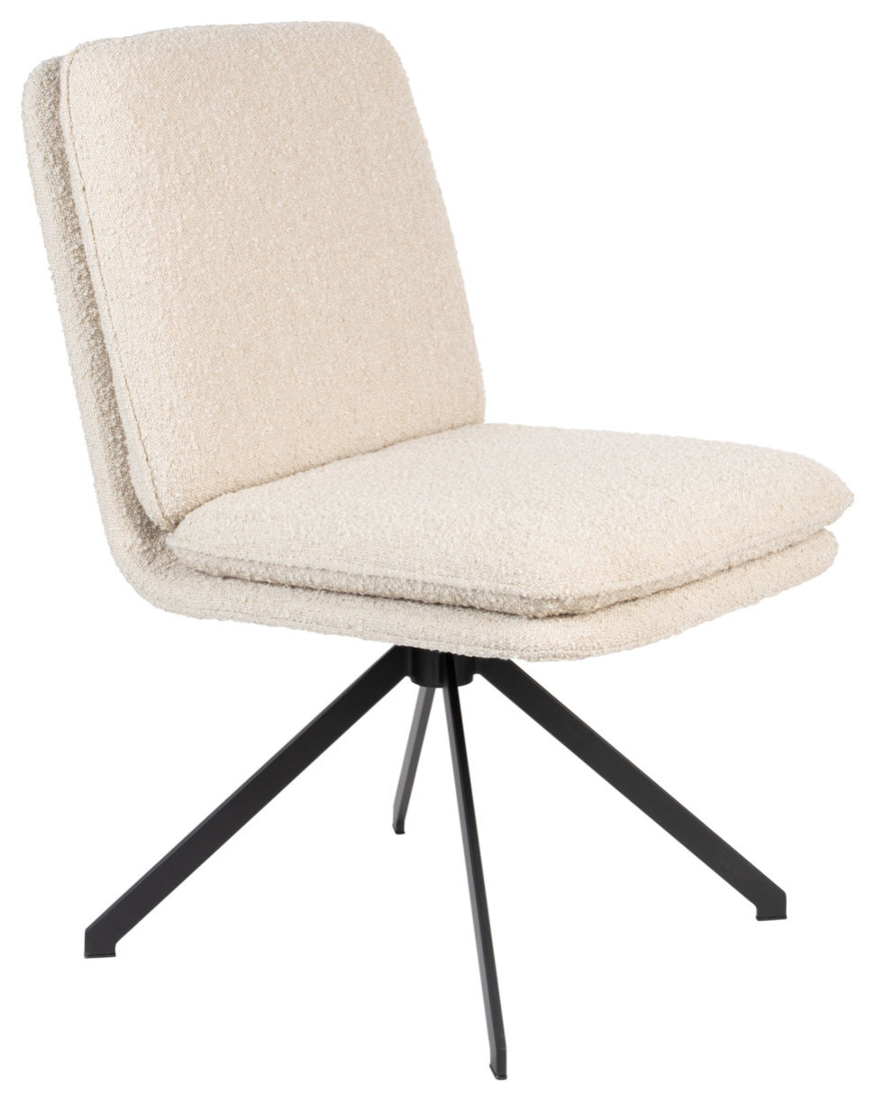 White Quadrupod Chairs, 2, Zuiver Tyler - Midcentury - Dining Chairs ...