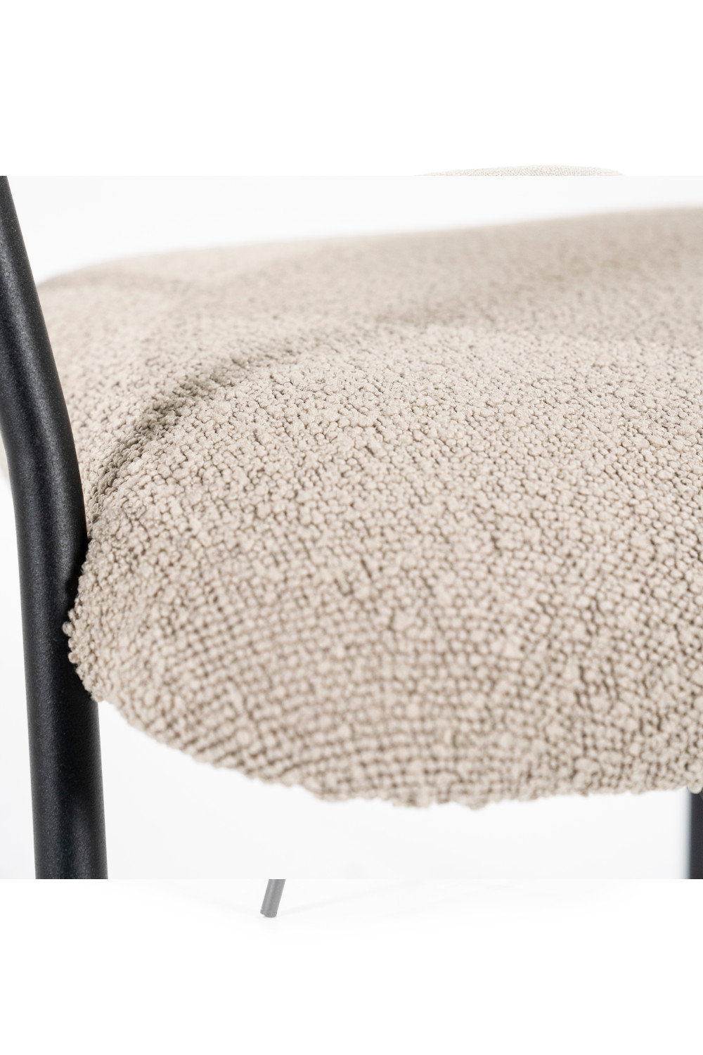 Upholstered Modern Dining Chair, Eleonora Luka - Transitional - Dining ...